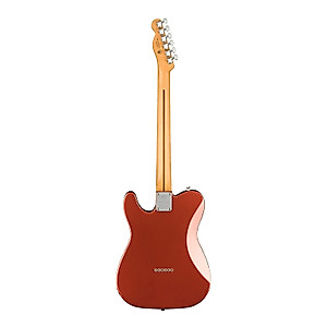 Fender Player Plus Nashville Telecaster Electric Guitar, with 2-Year Warranty, Aged Candy Apple Red, Pau Ferro Fingerboard