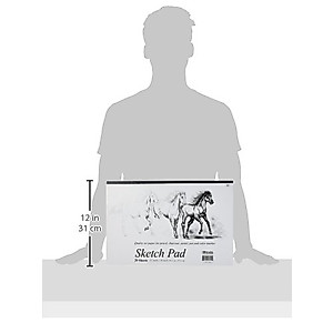 BAZIC 20 Ct. 18" X 12" Premium Sketch Pad