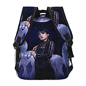 Wednesday Backpack Laptop Backpack Girl Boy Lightweight Backpacks Travel Backpack Men And Women