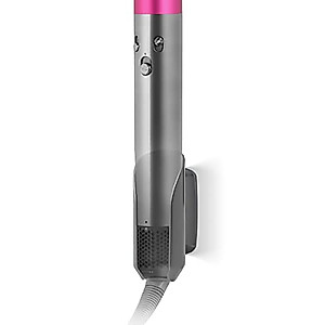 LANMU Wall Mount Holder Compatible with Dyson Airwrap Styler Complete, Storage Organizer Stand Curling Iron Accessories for Home Bathroom (Gray)