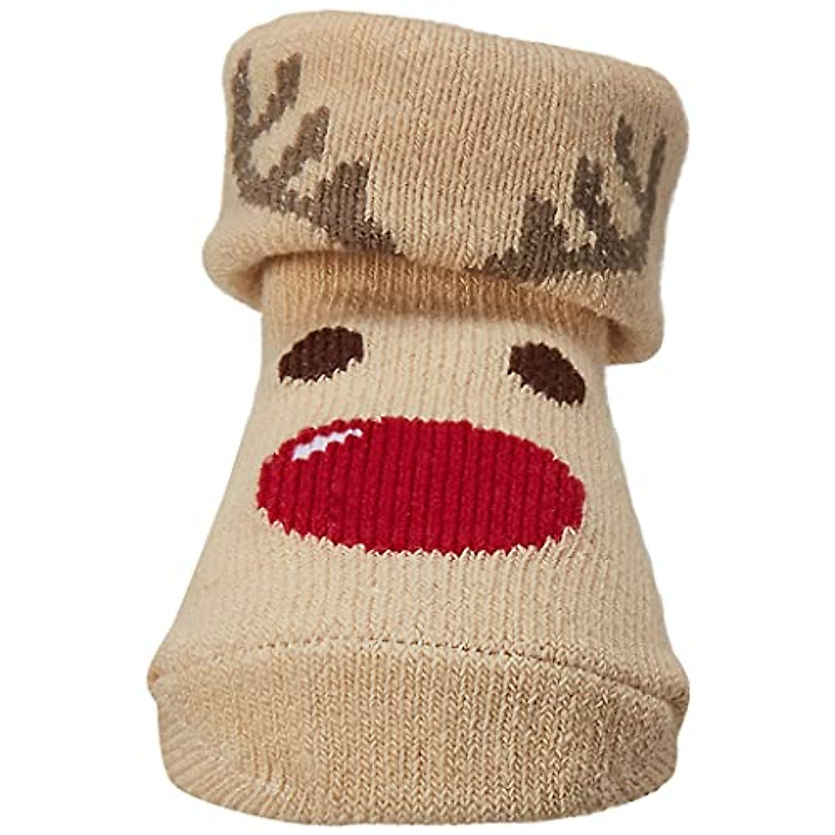 Hudson Baby Unisex Baby Socks Boxed Giftset, Reindeer, One Size