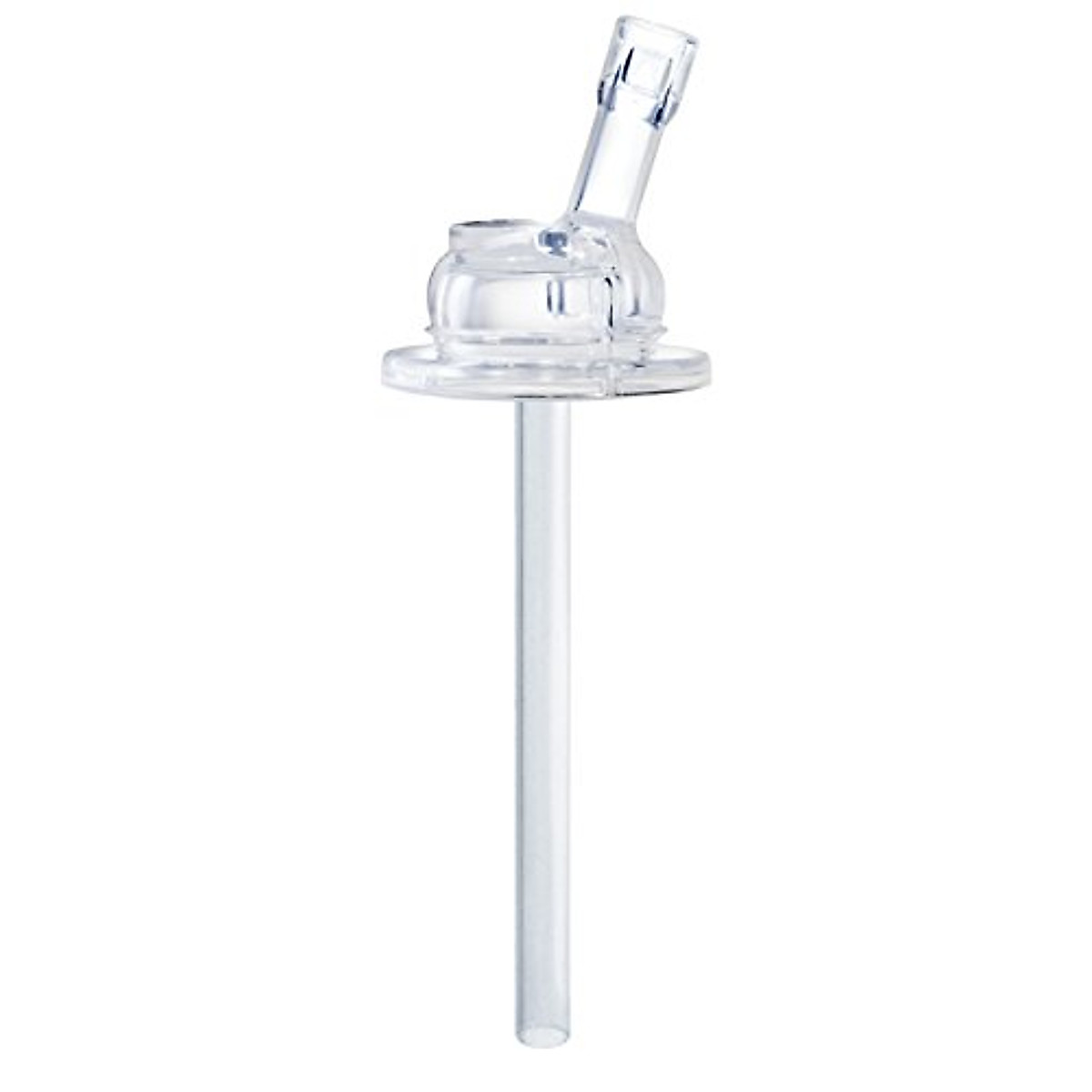 Pura Silicone Straw 1/Pack, Clear (Plastic Free, NonToxic Certified, BPA Free)