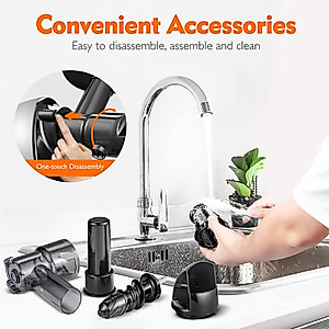 Masticating Juicer Machines, AMZCHEF Slow Cold Press Juicer with Reverse Function, High Juice Yield, Easy Clean with Brush,Recipes for High Nutrient Fruits and Vegetables, Gray(Updated)