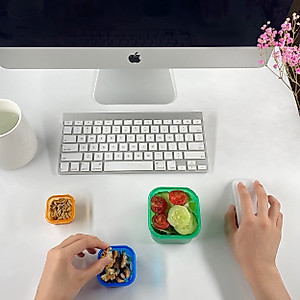 Finorder 21 Day Portion Control Container Kit (14-Piece) with Complete Guide,BPA Free Food Portion Container Set for Meal Prep,21 Day Lose Weight System (HN-PC)