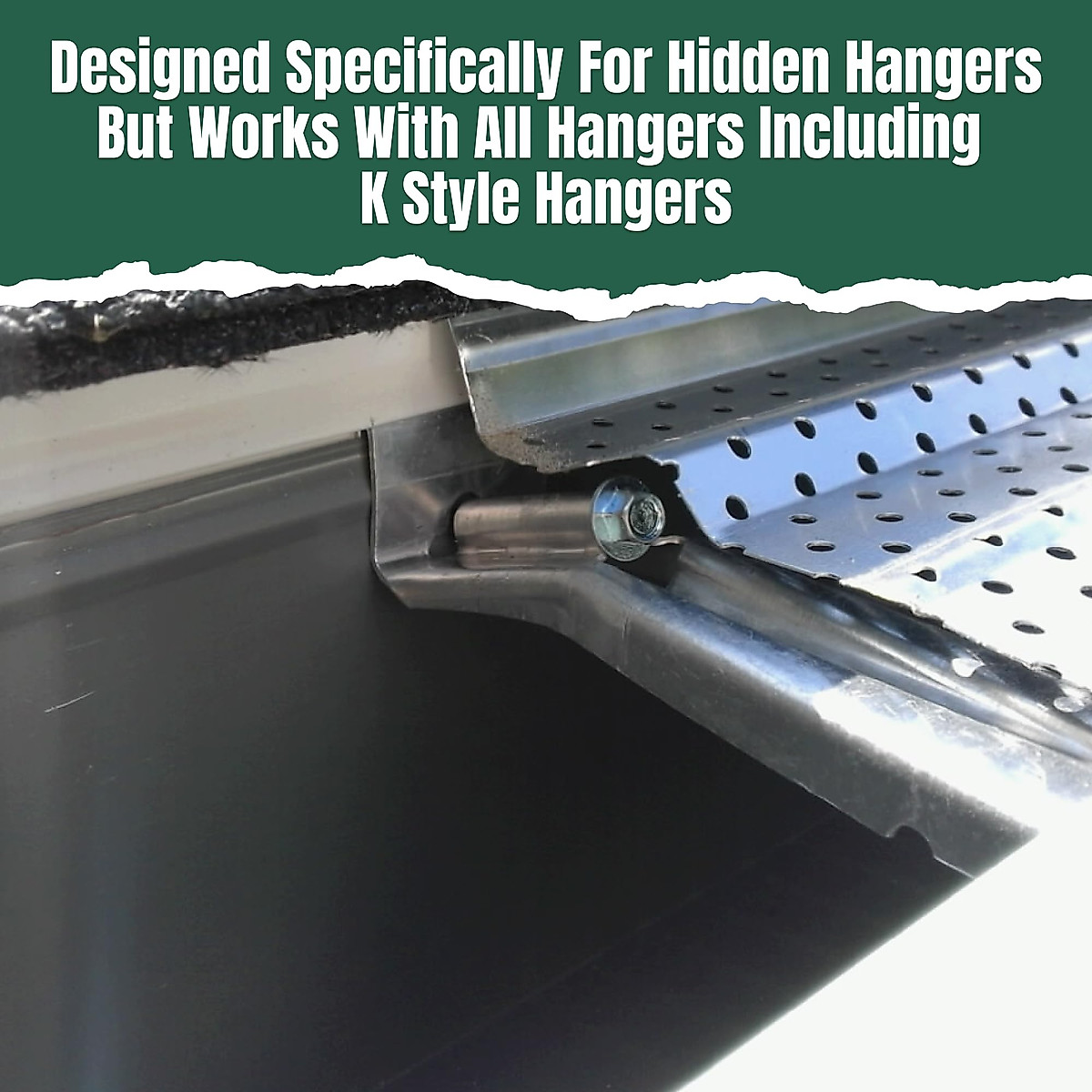 A-M Gutter Guard - Aluminum 6" (200 Feet, Mill Finish)