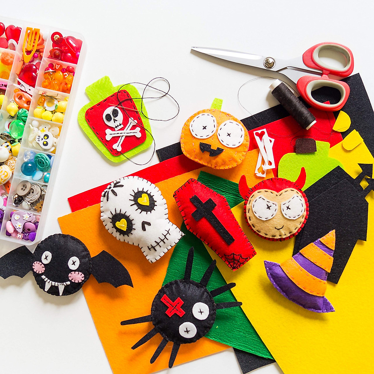 FabricLA Acrylic Felt Fabric Sheets for Crafts | Precut 9" X 12" Inch (20 cm X 30 cm) Felt Squares | Felt Fabric Sheets for DIY Crafts, Hobby, Costume, and Decoration | Baby Pink, 5 Pieces