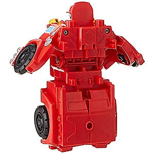Transformers Playskool Heroes Rescue Bots Academy Classic Heroes Team Heatwave The Fire-Bot Converting Toy, 4.5-Inch Action Figure, Kids Ages 3 and Up