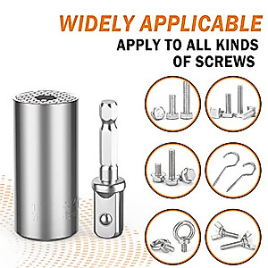 Gifts for Men, Universal Socket, Camping Accessories, Cool Gadgets Tools for Men, Gifts for Him, Boyfriend, Dad, Husband, Grandpa, Unique Birthday Gifts for Men Who Have Everything