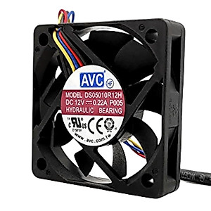 for DS05010R12H 12V 0.22A 50MM Fan - 5010 5CM 4-Wire Cooling Fan
