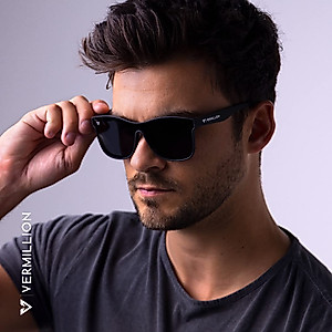 Vermillion Lightweight Luxury Men's Polarized Sunglasses Mystic | Functional Fashion Polarized UV Protection and Durable