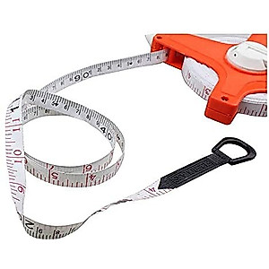 Open Reel Fiberglass Tape Measure, Open Reel Dual Sided Fiberglass Tape Measure for Engineer (330FT(100M))