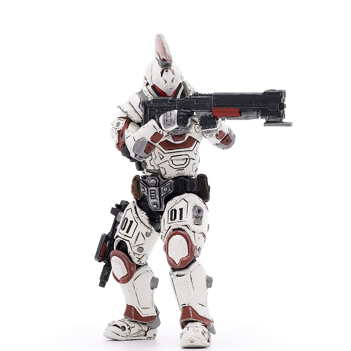 JoyToy 1/18 Action Figures 4-Inch 01st Legion - Steel Dark Source Collection Action Figure Military Model Toys (Ice Sword)