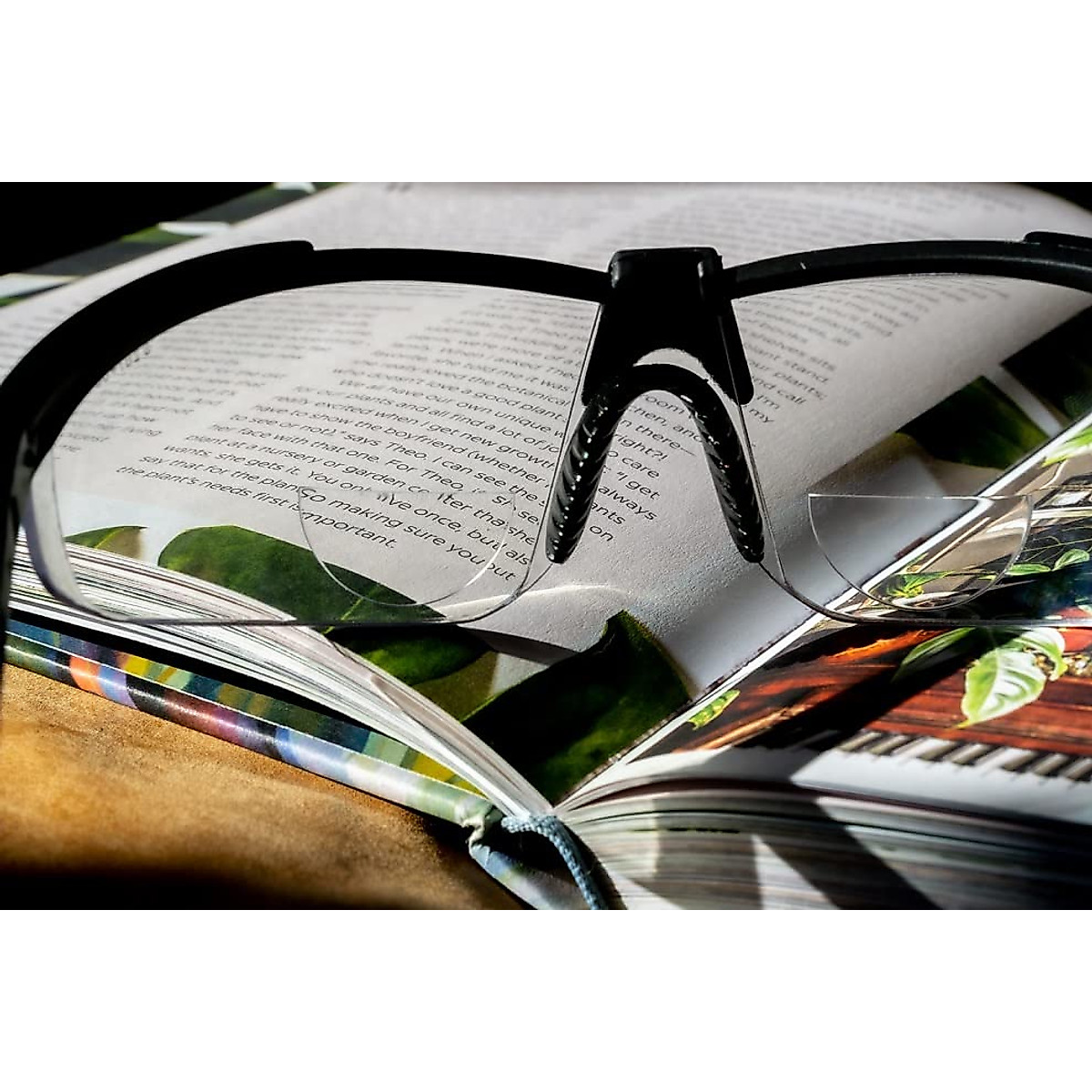 StickTite Lenses – Stick-on bifocal lens instantly convert sunglasses, goggles, or glasses into magnified, bifocal sunglasses. Patented material technology, reusable lenses (1 pair) 2.0 diopter