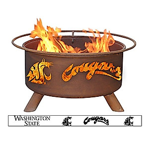 Patina Products F216, 30 Inch Washington State Cougars Fire Pit