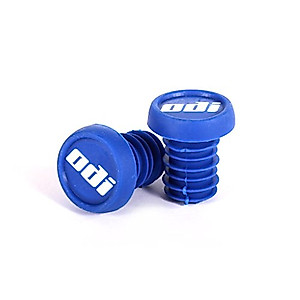 Old Dutch International ODI BMX 2 Colour Push In Plugs - Blue,One Size, F72PPU