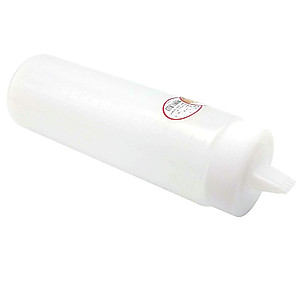 GARASANI 4 Hole Sauce Squeeze Condiment Bottles Dispenser (16.9oz - 500ml)