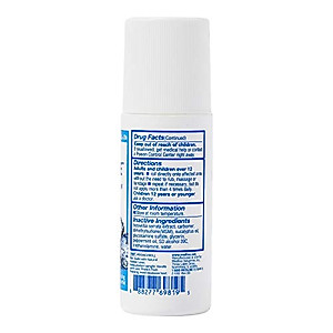 Medline ActivICE Topical Pain Reliever Roll On, Great for Arthritis, Muscle Aches and Back Injuries, 3 oz Roll On