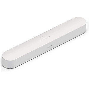 Sonos Beam - Smart TV Sound Bar with Amazon Alexa Built-in - White