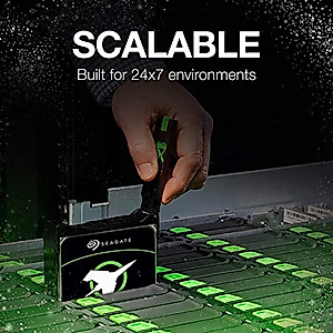 Seagate Exos X16 12TB 7200 RPM 512e/4Kn SATA 6Gb/s 256MB Cache 3.5-Inch Enterprise HDD (ST12000NM001G) (Renewed)