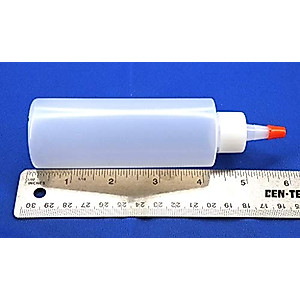 4 Pack Combo (2 Each: 4 Oz, 2 Oz) Mini Squeeze Bottles - Food Grade Translucent BPA-Free LDPE w Yorker Cap for Arts, Crafts, Glue, Icing, Sauce, Condiments, Cake Decorating 60mL 120mL