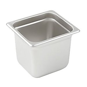 Winco - SPJL-606 - Sixth Size 6 in Deep Steam Table Pan