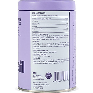 Vitail Calming Dog Chews for Anxiety & Stress Relief - Natural Ingredients with Magnesium - Helps Emotional Balance & Reduces Destructive Behavior - 90 Soft Chews