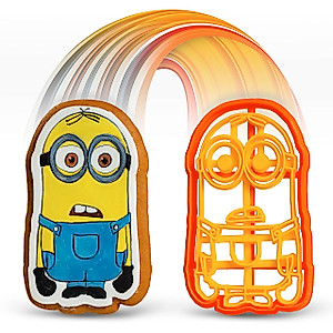 Cookie Cutter by 3DForme,For Minion Baking Cake Fondant Frame Mold for Buscuit, Set 2 Piece Made in Ukraine