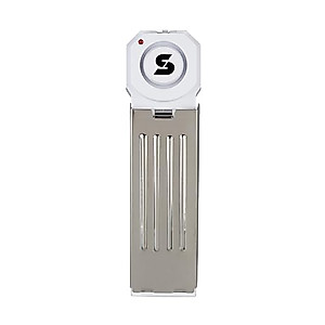 SABRE 120 dB Wedge Door Stop Security Alarm, Extremely Loud Wireless Alarm Siren Audible Up To 1,500 Ft., Non-Skid Pad, Compact Alarm Great for Home, Travel, Apartment or Dorm