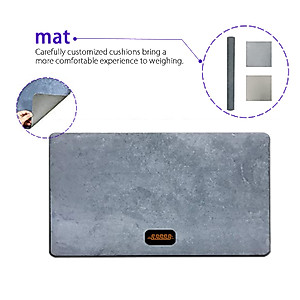 Large Breed Dog Weight Scale, Max Capacity 220 lbs, Surface, Easy Read LCD, Tempered Glass Platform, Includes Comfort Cushion, Ideal for Families and Veterinary Offices, XL(31.5inches)