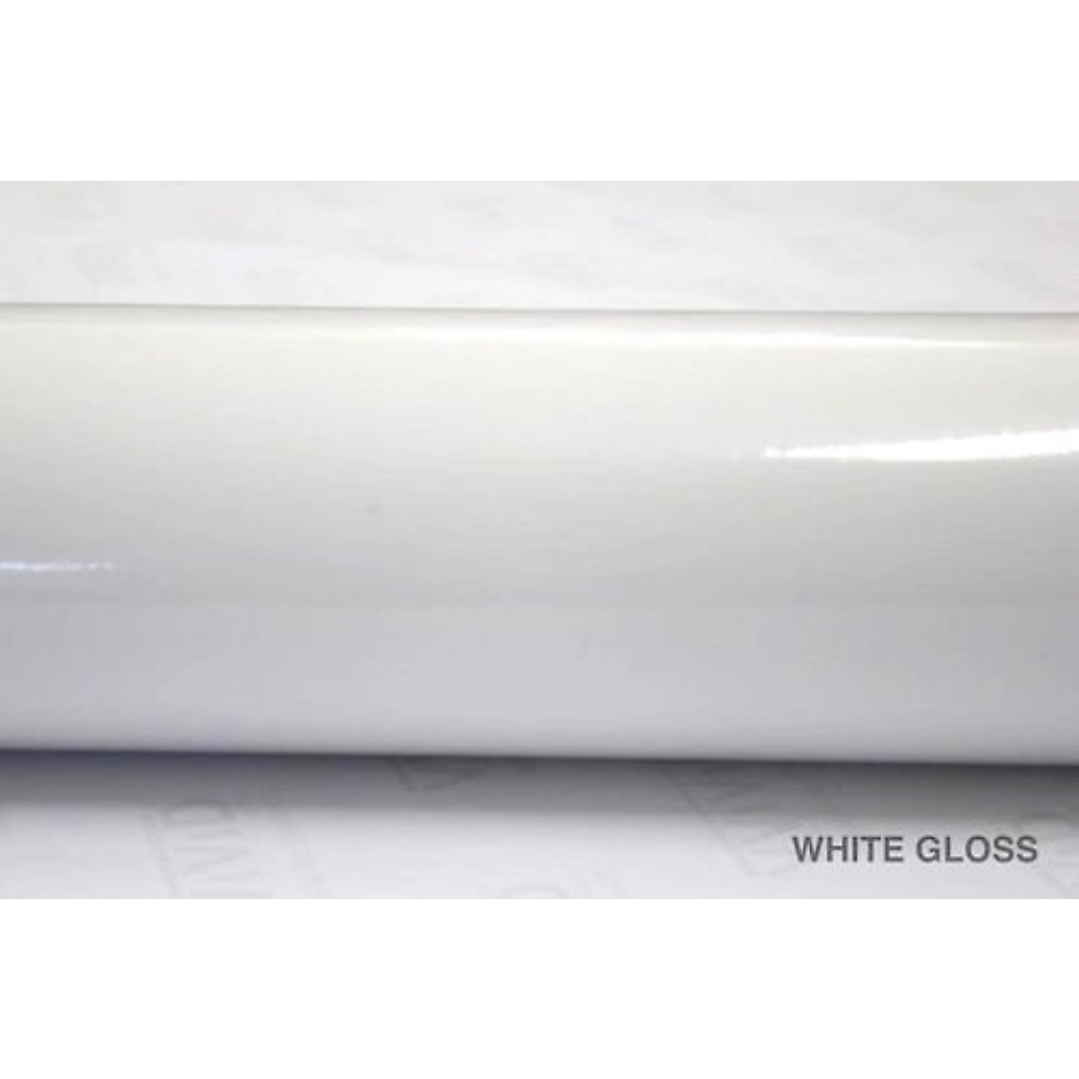 VViViD White High Gloss Realistic Paint-Like Microfinish Vinyl Wrap Roll with VViViD XPO Air Release Technology (1ft x 5ft)