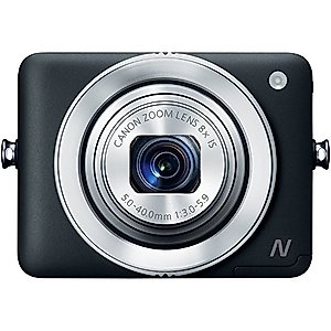 Canon PowerShot N 12.1 MP CMOS Digital Camera with 8x Optical Zoom and 28mm Wide-Angle Lens (Black)