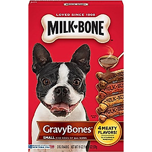 2 Pack - Milk-Bone Gravybones Small Biscuit Dog Treats, 19-Oz Box