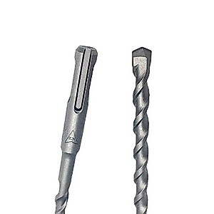 COMOK 2Pcs Carbide Drilling Tip SDS Plus Shank 8mm x 160mm Masonry Drill Bit for Drilling Holes in Masonry Concrete Rock and Artificial Stone