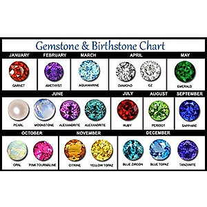 Pretty Jewels 14k Yellow Gold 2.00 Carat (Cttw) Center 9x7mm Oval Cut Lab Created Garnet Gemstone and Natural White Diamond Three Stone Engagement Rings Womens Jewelry For Wedding Birthday-8