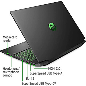 HP Pavilion 16.1 inch Gaming Laptop (1920x1080) FHD 144Hz , Intel Core i5-10300H, NVIDIA GeForce GTX 1660 Ti with Max-Q Design, 8GB RAM, 512GB SSD+32GB Optane, Windows 10 Home
