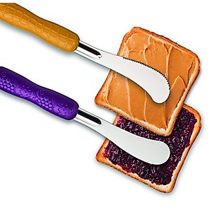 Mobi Peanut butter and jelly knife and spreader set