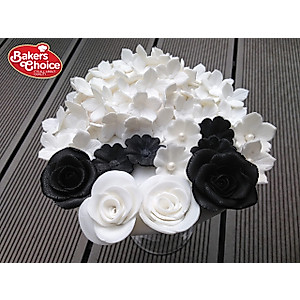 White Fondant Icing - 4 oz. - Ready to Use Cake Decorating Frosting - Easy To Roll, Moldable, Kosher, Dairy Free, and Nut Free - White Fondant For Cakes Cupcakes and Cookies - By Baker’s Choice