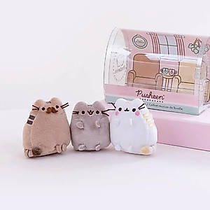 GUND Pusheen Family Gathering Collector Set of 3 Plush Stuffed Animal Cats