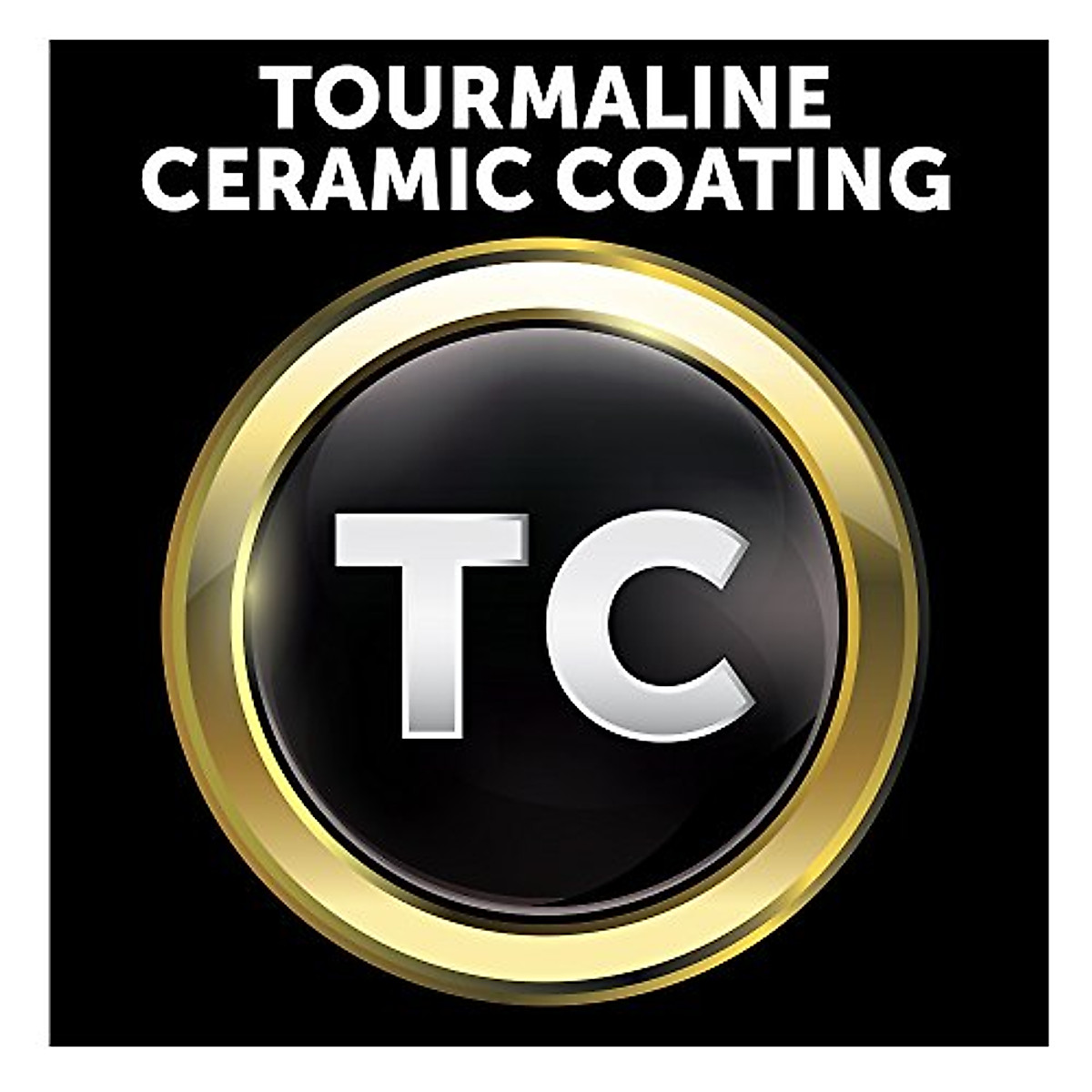 Revlon Tourmaline + Ceramic Curling Iron | Boost Shine, Guards Against Heat Damage (1-1/4 in)