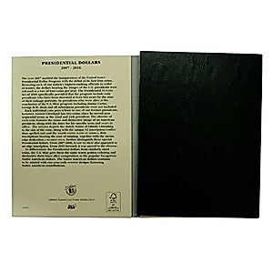 2007 P, D 2007-2020 Presidential Dollars 80 Coin Set in Full Color Littleton Coin Folder Dollar Set Uncirculated