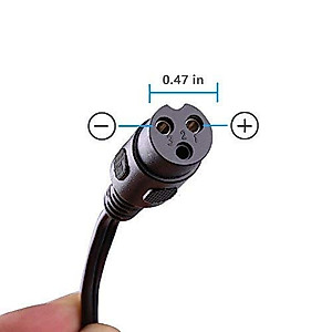 24V Battery Charger for Razor E100 - Original 24V 600mA Charger for Razor E100, E125, E150, E175, Crazy Cart, eSpark - Premium Compact Replacement E100 Charger