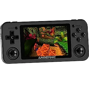 Retro Game Console, Portable Handheld Video Game Console, RG350P, IPS HD Screen, 32GB Memory Card, 2500mAh Battery with 2500+ Classic Games