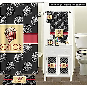 RNK Shops Movie Theater Waste Basket - Double Sided (Black) (Personalized)