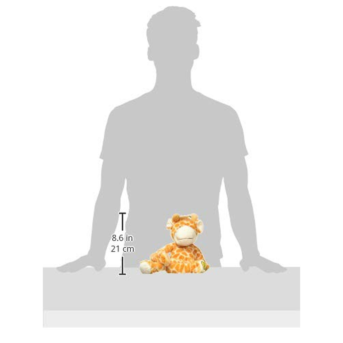 Multipet Swingin 19-Inch Large Plush Dog Toy with Extra Long Arms and Legs with Squeakers