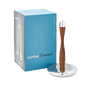 Nambe Curvo Paper Towel Holder