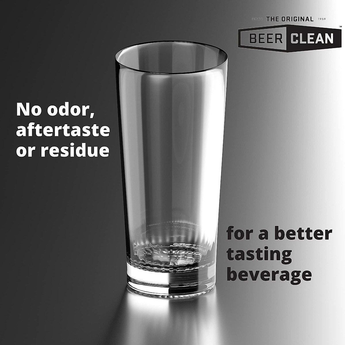 BEER CLEAN Diversey Glass Cleaner, Unscented, Powder, 4 Lb. Container