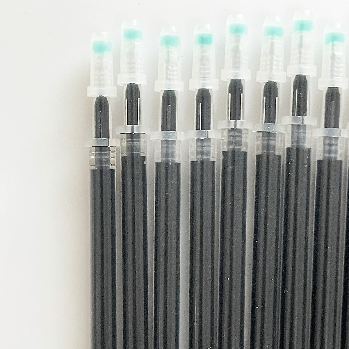 Sencoo 24-Pack 0.5 mm Black Gel Ink Pen Replace Refills Office Pen Refills