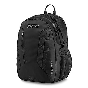 JanSport Agave Hiking Backpack - 32 Liter Daypack with Universal 3L Hydration System or 15 Inch Laptop Sleeve, Black