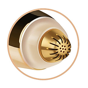 Replacement Heads for Finishing Touch Flawless Brows Eyebrow Facial Hair Remover, Rose Gold - Pack of 4