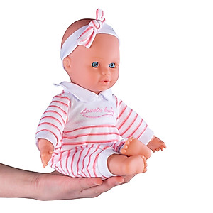 PREXTEX Baby Twin Dolls Set - 12-Inch Boy and Girl Soft Twin Baby Dolls Set with Pink and Blue Toy Bottle - Best Gift for Toddlers and Girls